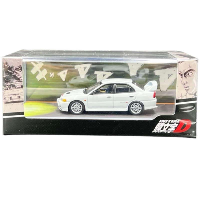 Jual Hobby Japan 64 Lancer Evo Evolution IV Initial D w/ Seiji Iwaki ...