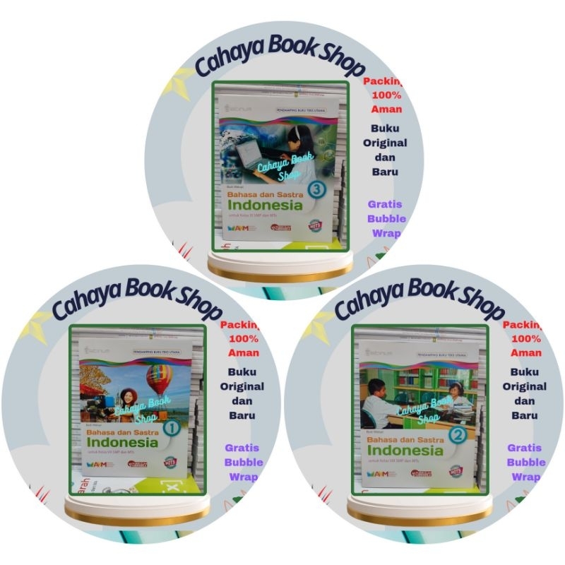 Jual Buku Bahasa Indonesia Kelas 7, 8, 9 SMP/ MTS Kurikulum Merdeka Platinum | Shopee Indonesia