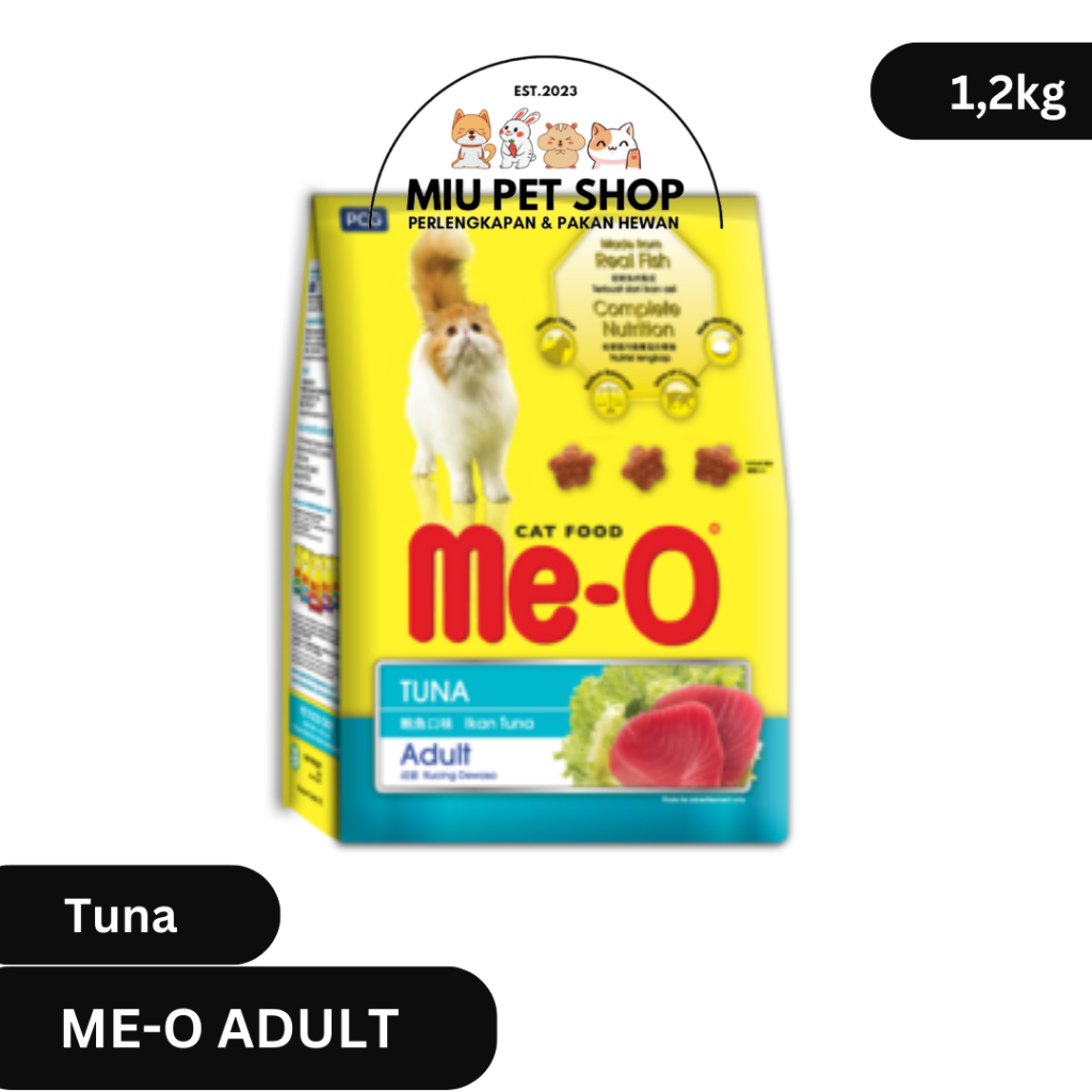 Jual MeO Adult 1,2kg Beef Salmon Mackerel Chicken Seafood Tuna Gourmet ...