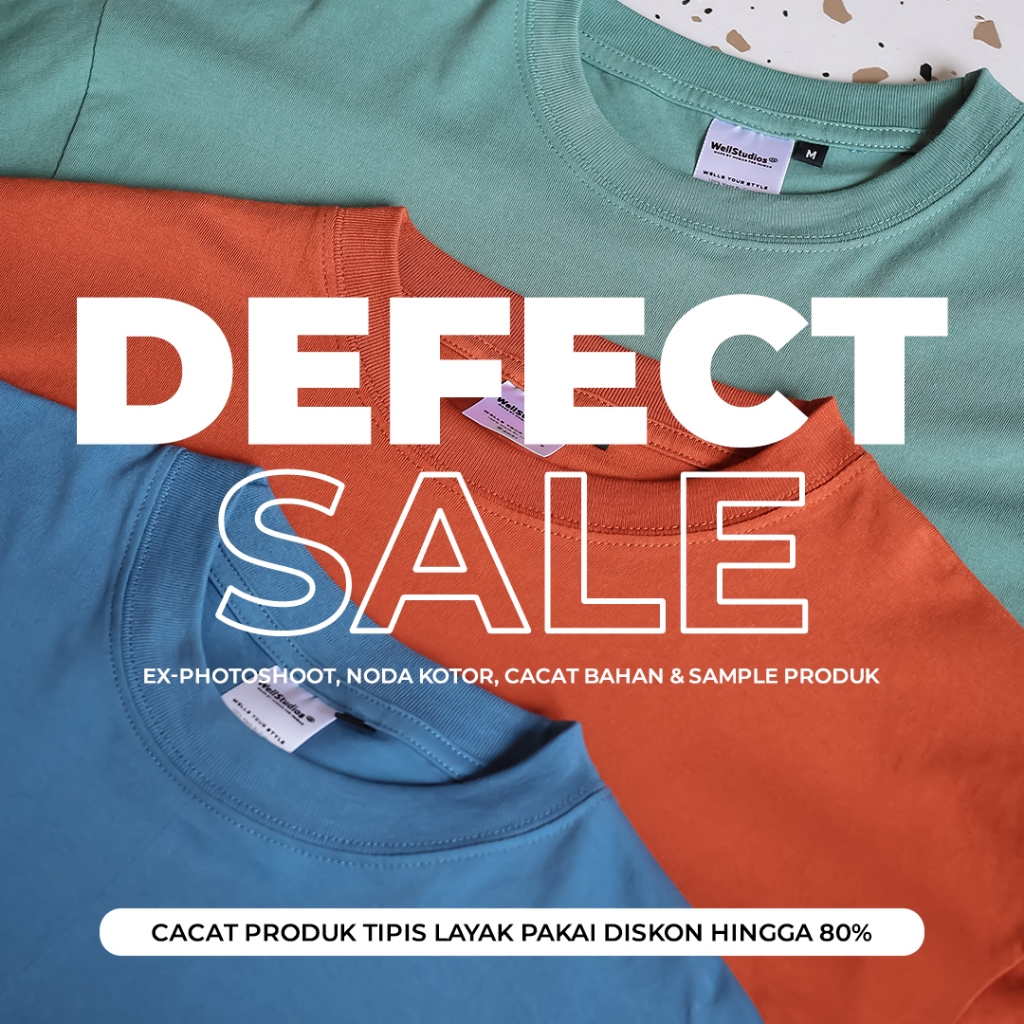 Jual WELL STUDIOS, DEFECT SALE / CACAT PRODUK TIPIS KAOS OVERSIZE (BACA DESKRIPSI) | Shopee ...