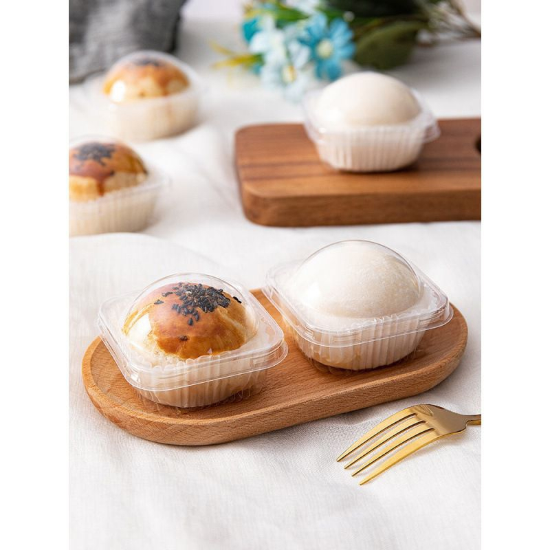 Jual 10pcs Premium Box Mochi Mooncake Mika Bening Food Grade | Shopee ...