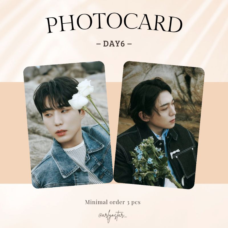 Jual PHOTOCARD || DAY6 || 8TH MINI ALBUM "FOUREVER" YOUNG K DOWOON SUNGJIN WONPIL TERMURAH ...