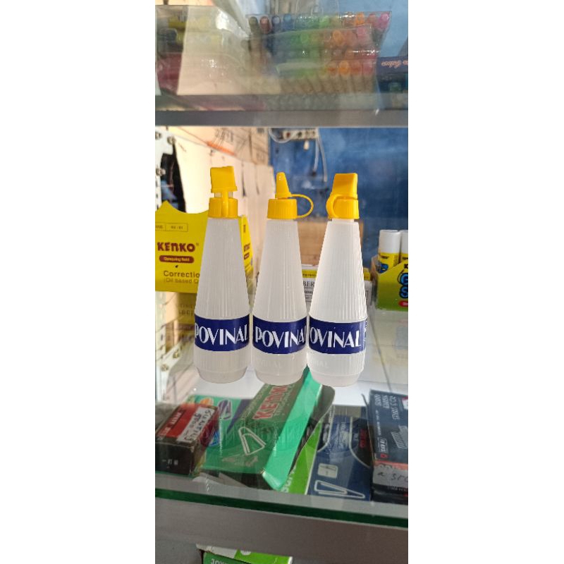 Jual Lem Cair Povinal Besar Isi 75 ML | Shopee Indonesia