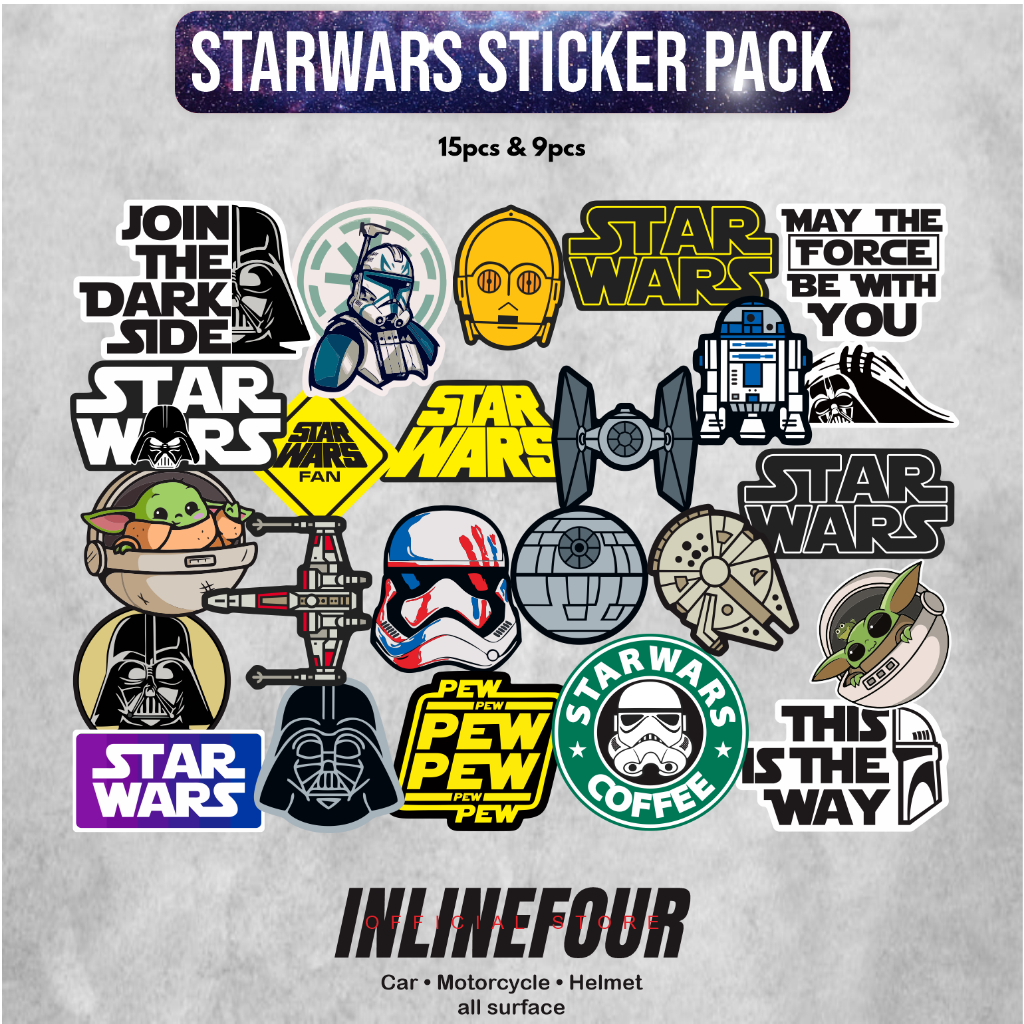 Jual STIKER STARWARS STICKER PACK STAR WARS TUMBLR FASHION CUTE UNTUK CASE LAPTOP HP KOPER RUMAH ...