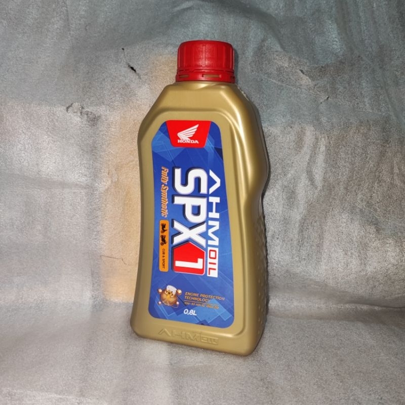 Jual AHM Oil SPX 1 10W-30 SLMA Full Synthetic Oli Motor Bebek dan Sport ...