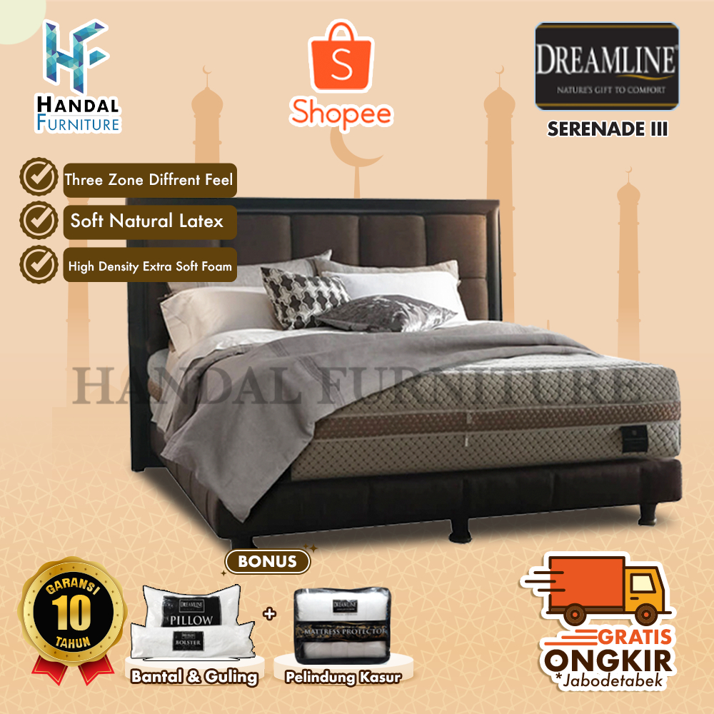 Jual Dreamline Set Kasur Springbed Serenade III | Shopee Indonesia