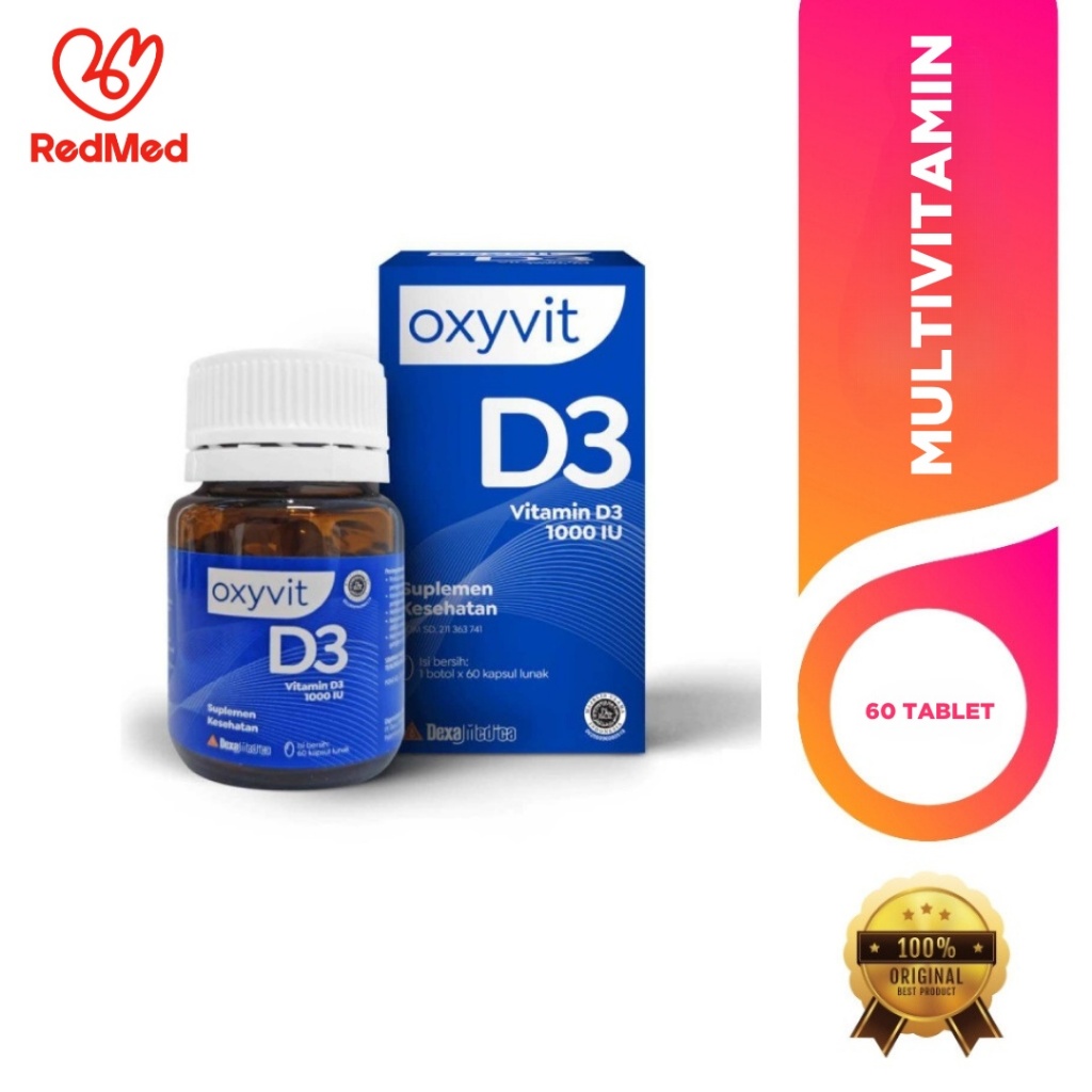 Jual OXYFIT D3 1000IU 60S | Shopee Indonesia