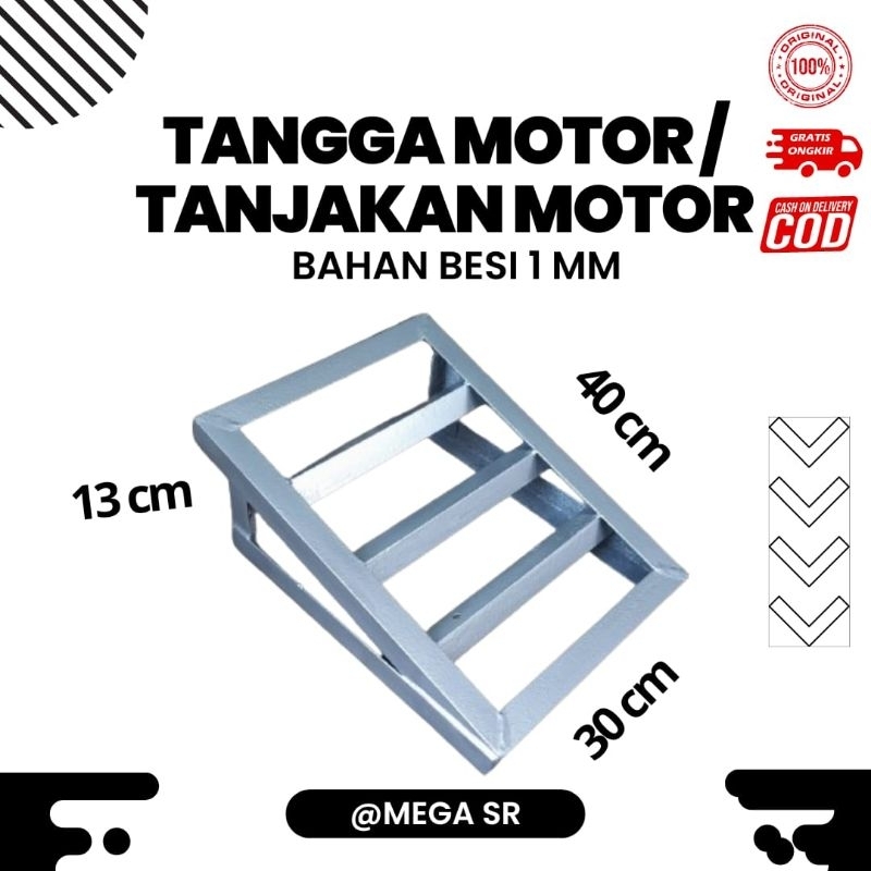 Jual Tanjakn motor besi tinggi 5cm s/d 15cm/besi tangga motor+=tangga ...