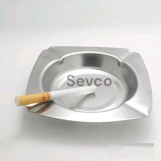 Jual ASBAK ROKOK BULAT SEGI STAINLESS / ASBAK SS | Shopee Indonesia