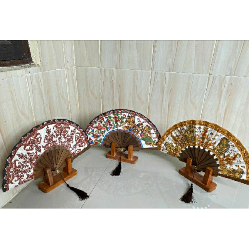 Jual Kipas Lukis Wayang Klasik Kamasan Ditulis di gagang kipas | Shopee ...