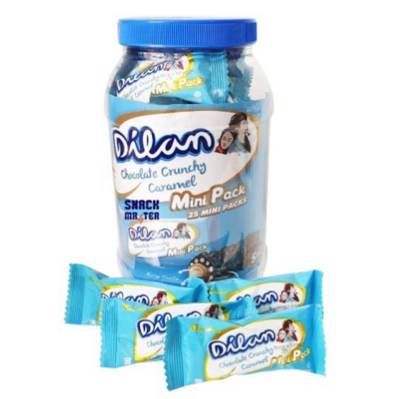 Jual JATENG Dilan Choco Crunchy Toples/ all snack jajanan lebaran TANGO ...