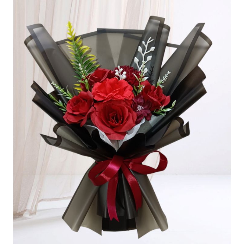 Jual BOUQUET FLOWER KOREAN STYLE ARTIFICIAL - BUKET BUNGA BUNGA UCAPAN ...