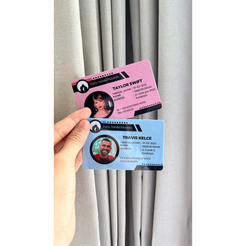 Jual KARTU TANDA PACARAN | Shopee Indonesia