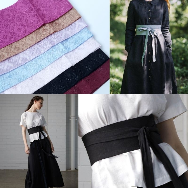 Jual Dania Obi | Hiasan Ikat Pinggang Aesthetic, Selendang Senteng ...