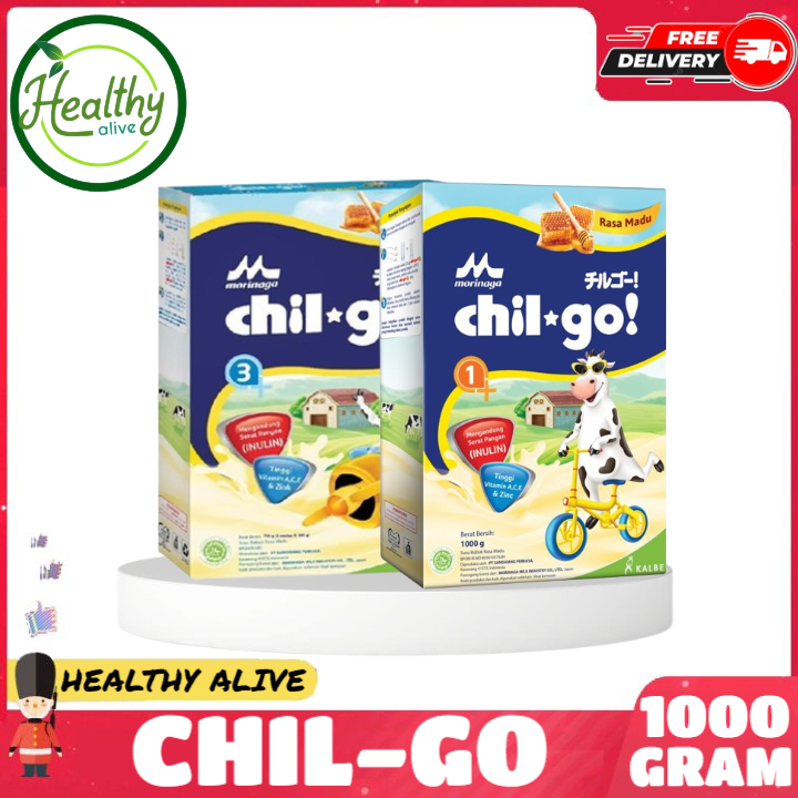 Jual Chil Go 1+& 3+ Vanilla Madu 1000g (1kg)~Susu Formula Anak 1-12 ...