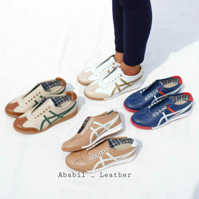 Jual Sepatu Kulit Wanita Onit Asli Kets Sneakers 36 - 41 | Shopee Indonesia