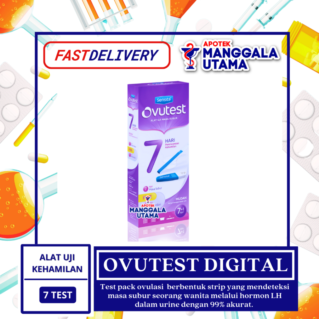 Jual OVUTEST 7 DAYS PLAN PER BOX ISI 7 + 1 TEST | Shopee Indonesia