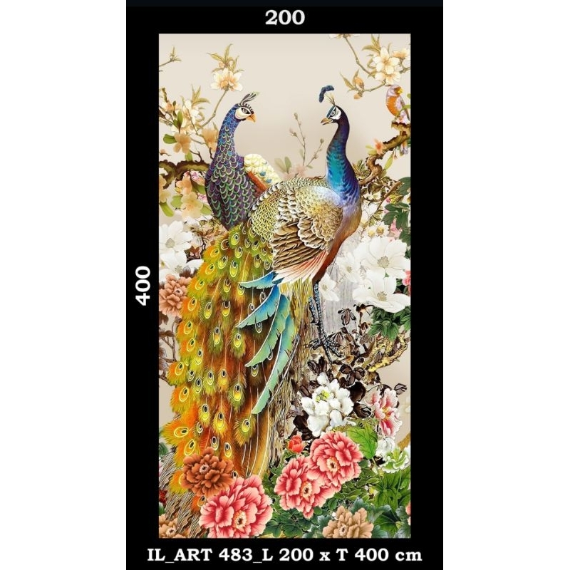 Jual wallpaper merak | Shopee Indonesia