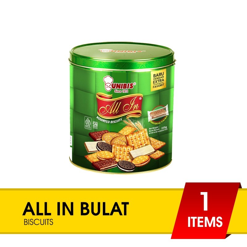 Jual UNIBIS All In Bulat (235 gr) | Shopee Indonesia