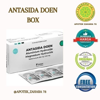 Jual ANTASIDA DOEN TABLET/BOX ISI 100 TABLET 10 STRIP | Shopee Indonesia