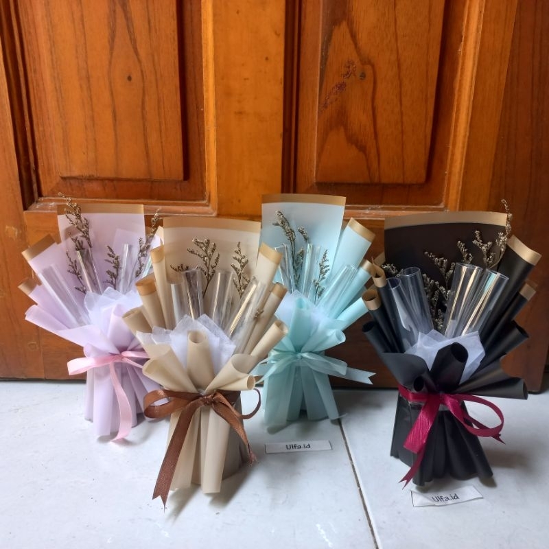 Jual MONEY BOUQUET -+ 20cm / BUKET THR / BUKET UANG MINI MURAH / ANGPAU ...