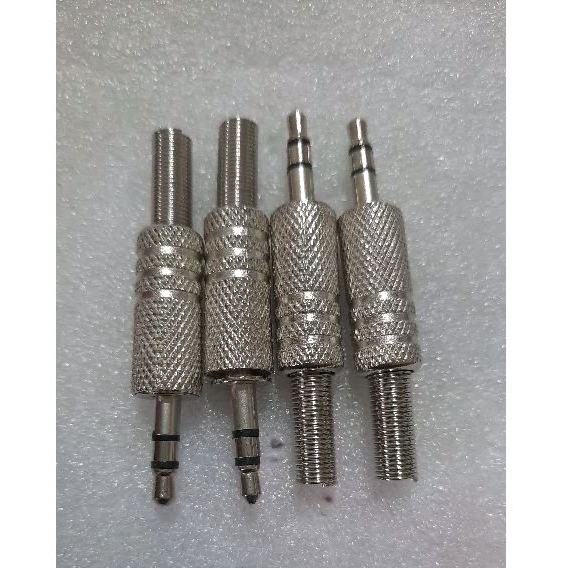 Jual jack mini stereo besi silver | Shopee Indonesia