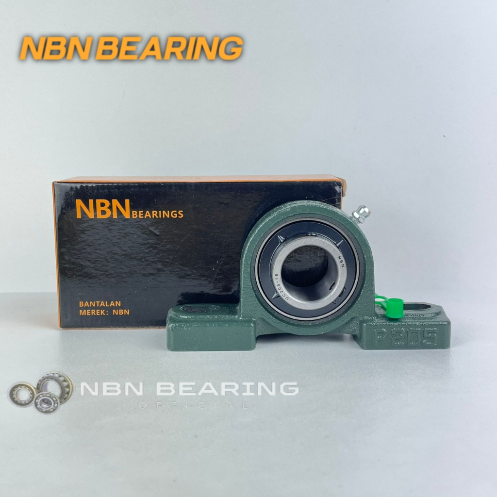 Jual BEARING UCP 205-16 Pillow Block AS 1inch atau 25.4 mm Laher Duduk NBN Official Original ...