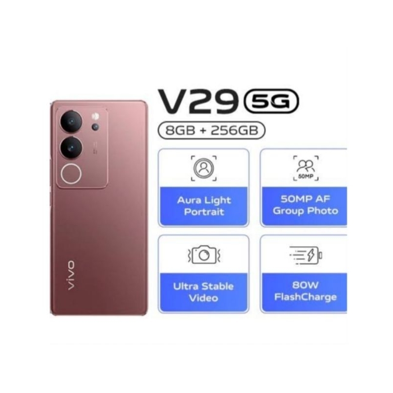 Jual HP VIVO V29 5G 8/256 GB - VIVO V 29 5G RAM 8GB ROM 256GB GARANSI ...