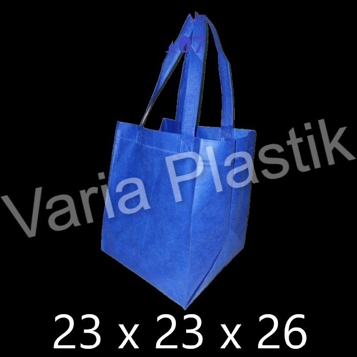 Jual Tas Kain Spunbond Goodie Bag Box kue, 23x23x26 Kotak Nasi Tas Hajatan | Shopee Indonesia