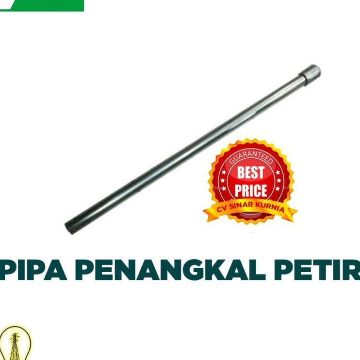 Jual Pipa tombak anti petir / Pipa penangkal petir 3/4 inch 60cm ...