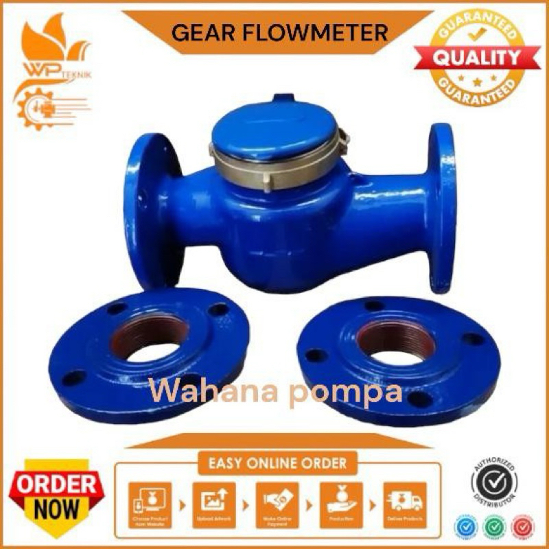 Jual flow meter air 2 inch Meteran air 2 inch Water meter 2 inch murah ...