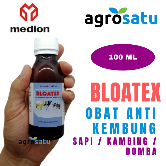 Jual Bloatex 100ml Medion Obat Kembung Kambing Domba Sapi Kerbau ...