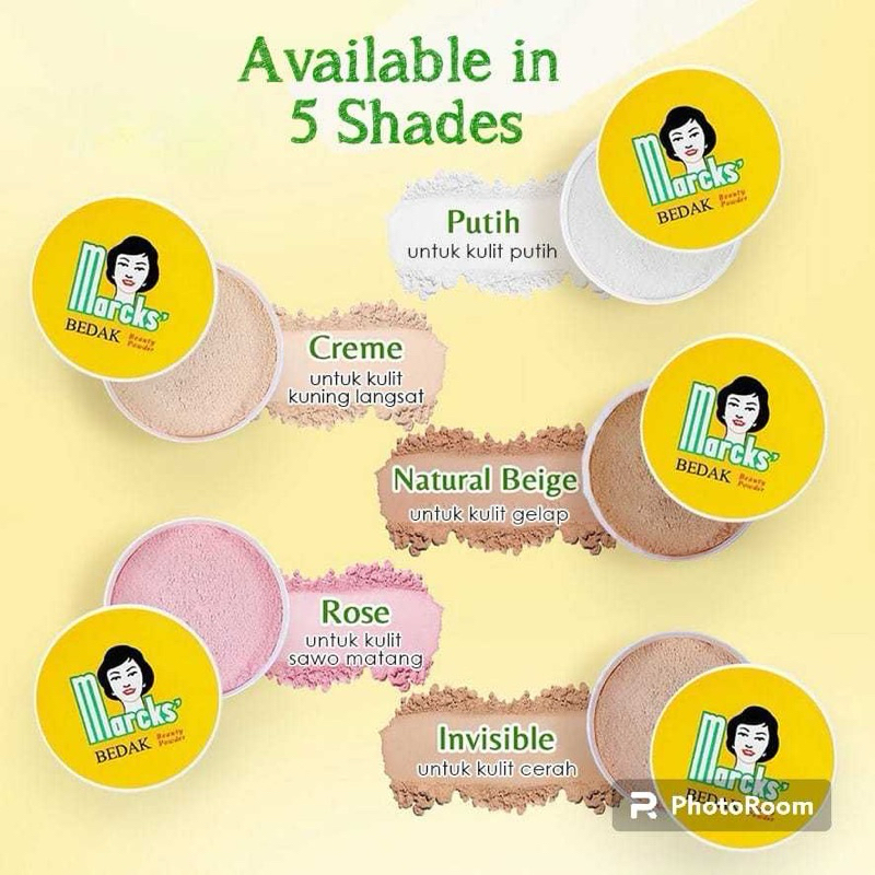 Jual Marcks Bedak Classic 40gr Ma Bedak Tabur Loose Powder Marcks ...