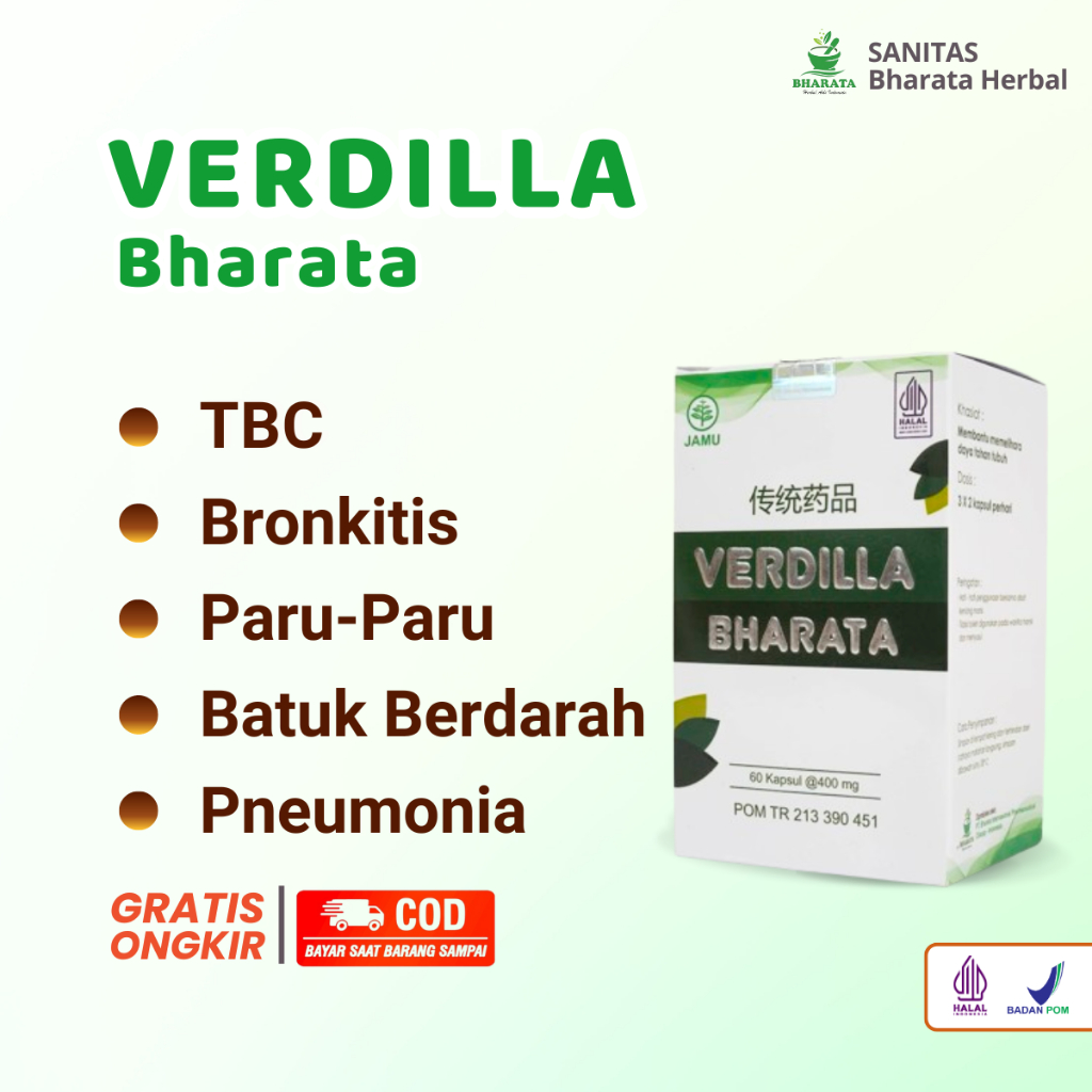 Jual Verdilla Bharata Obat Paru Paru Obat TBC Asma - Obat Batuk ...