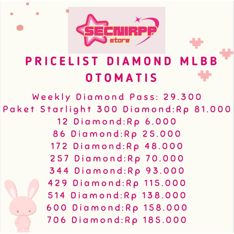 Jual Diamond Mobile Legend Otomatis 100% Legal Murah | Shopee Indonesia