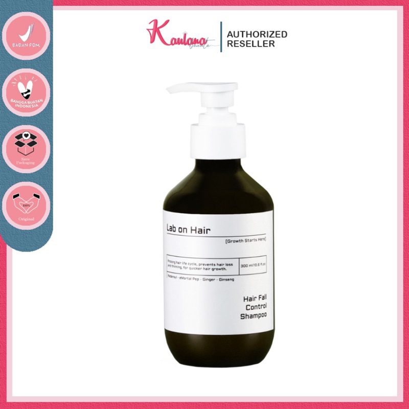 Jual LAB ON HAIR Hair Fall Control Shampoo 300 ML | Shopee Indonesia