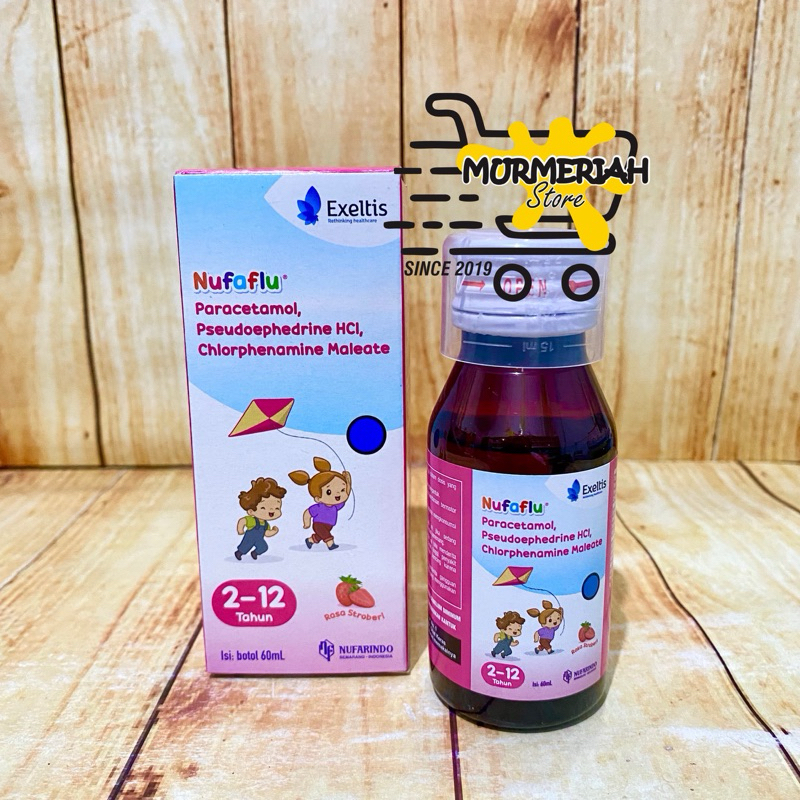 Jual Nufaflu Sirup 60 ml - Syrup Demam, Flu & Pilek | Shopee Indonesia