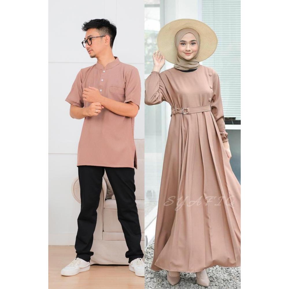 Jual Arumi Sarimbit Couple Suami Istri 2024 Baju Dress Keluarga Set ...