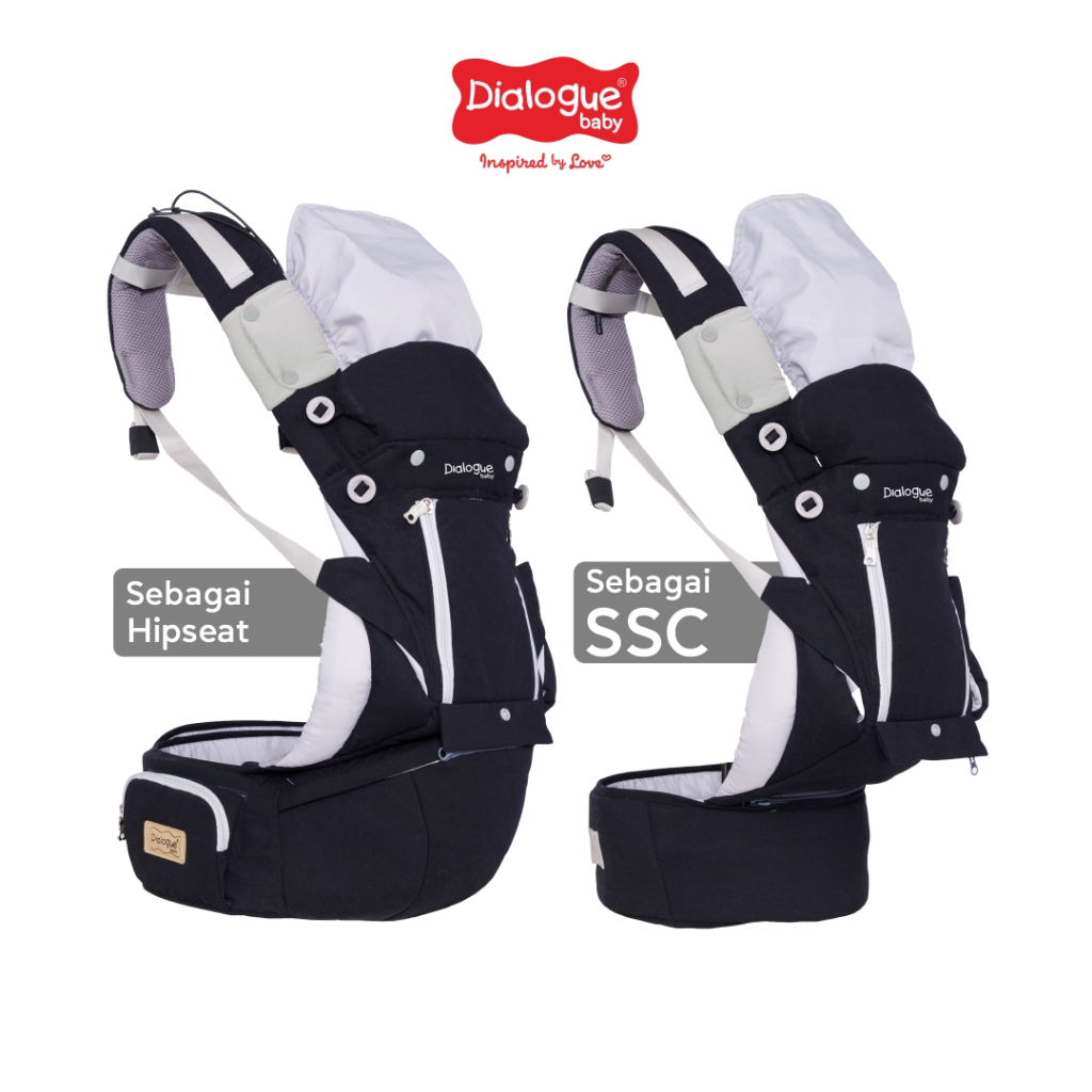 Jual Dialogue Baby 3 In 1 Baby Hipseat + SSC Airflow Gallant Series ...