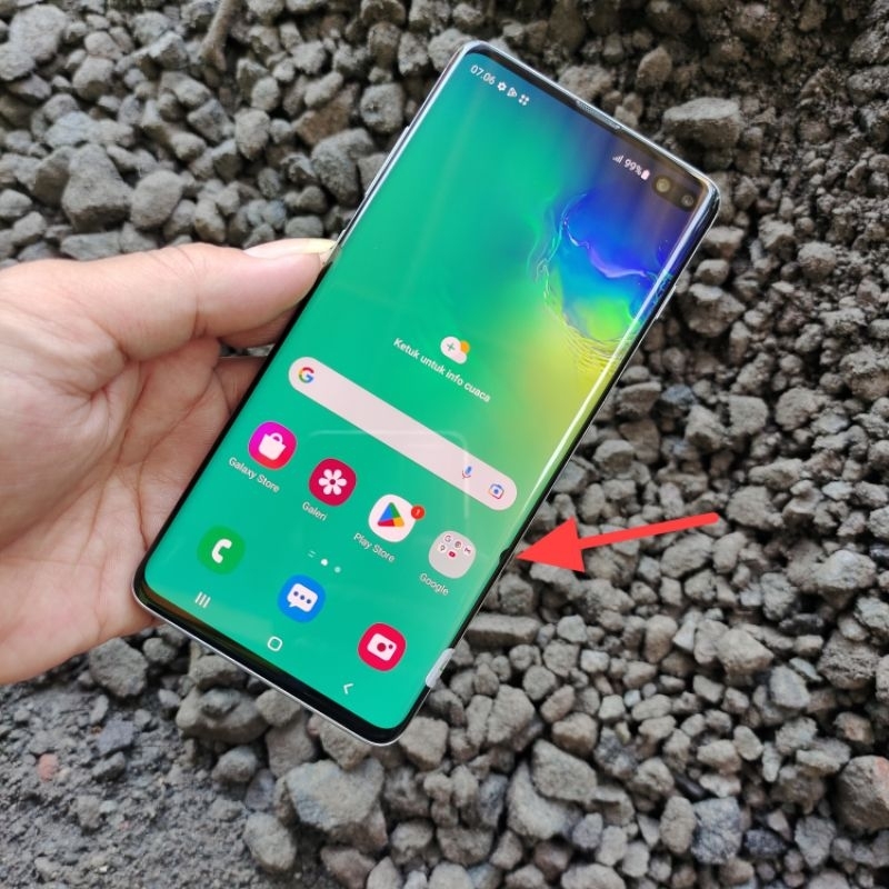 Jual Samsung s10 Plus RAM 8/128 mulus normal seken second | Shopee ...