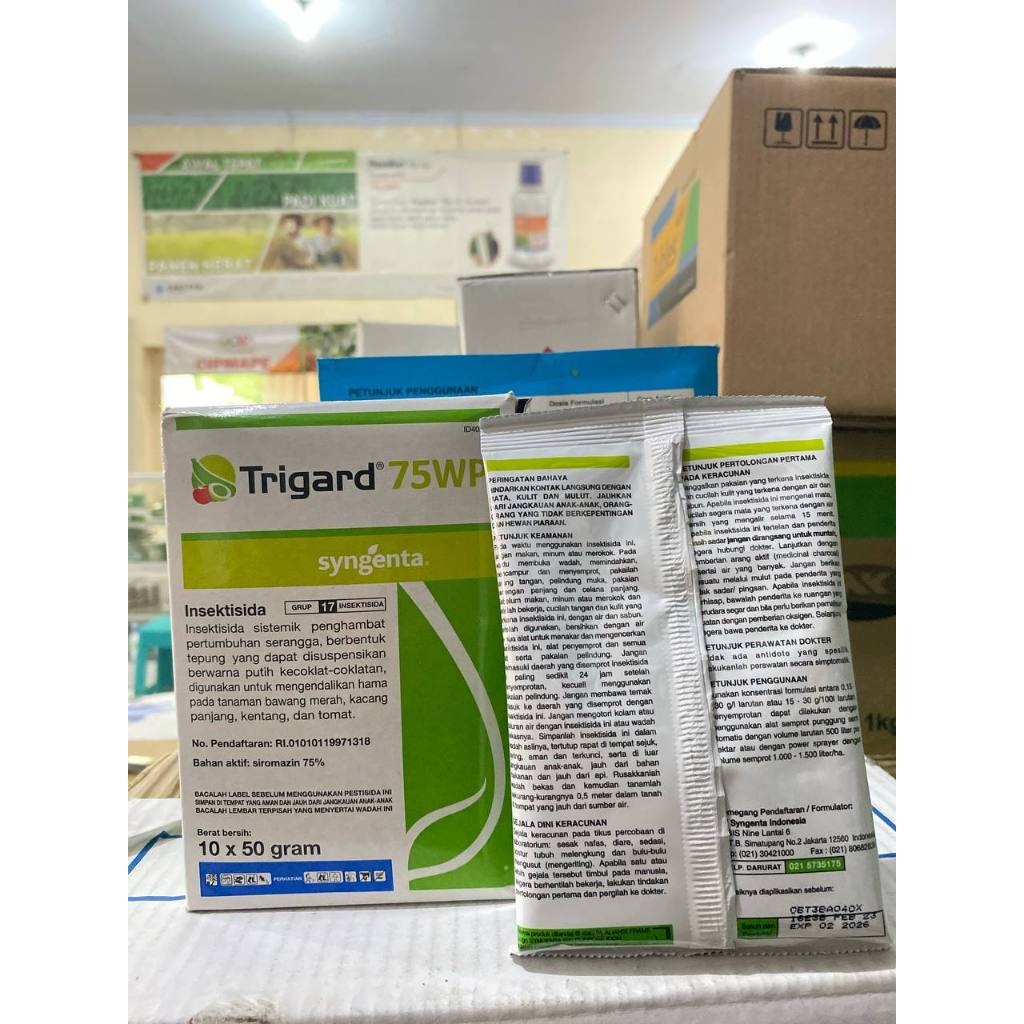 Jual INSEKTISIDA TRIGARD 75WP kemasan 25gram | Shopee Indonesia