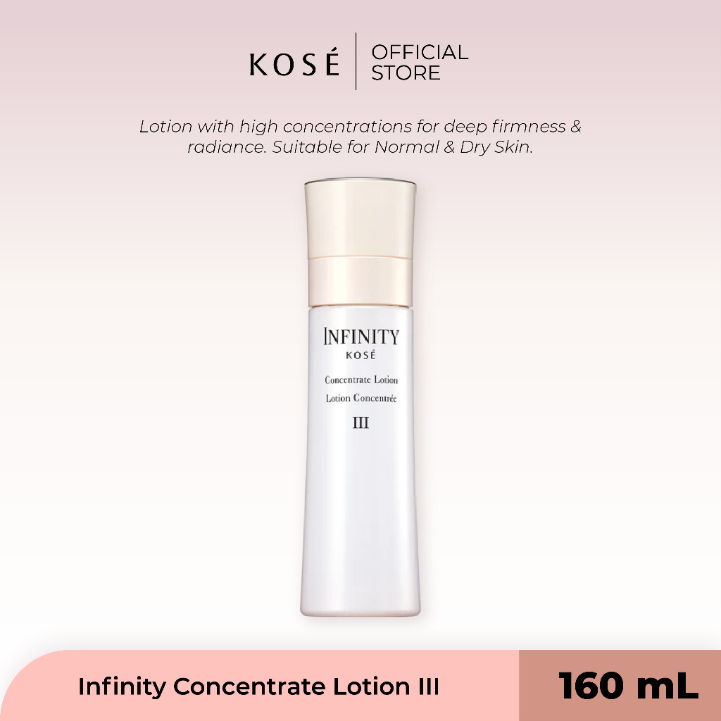 Jual KOSE Infinity Concentrate Lotion III - 160ml | Shopee Indonesia