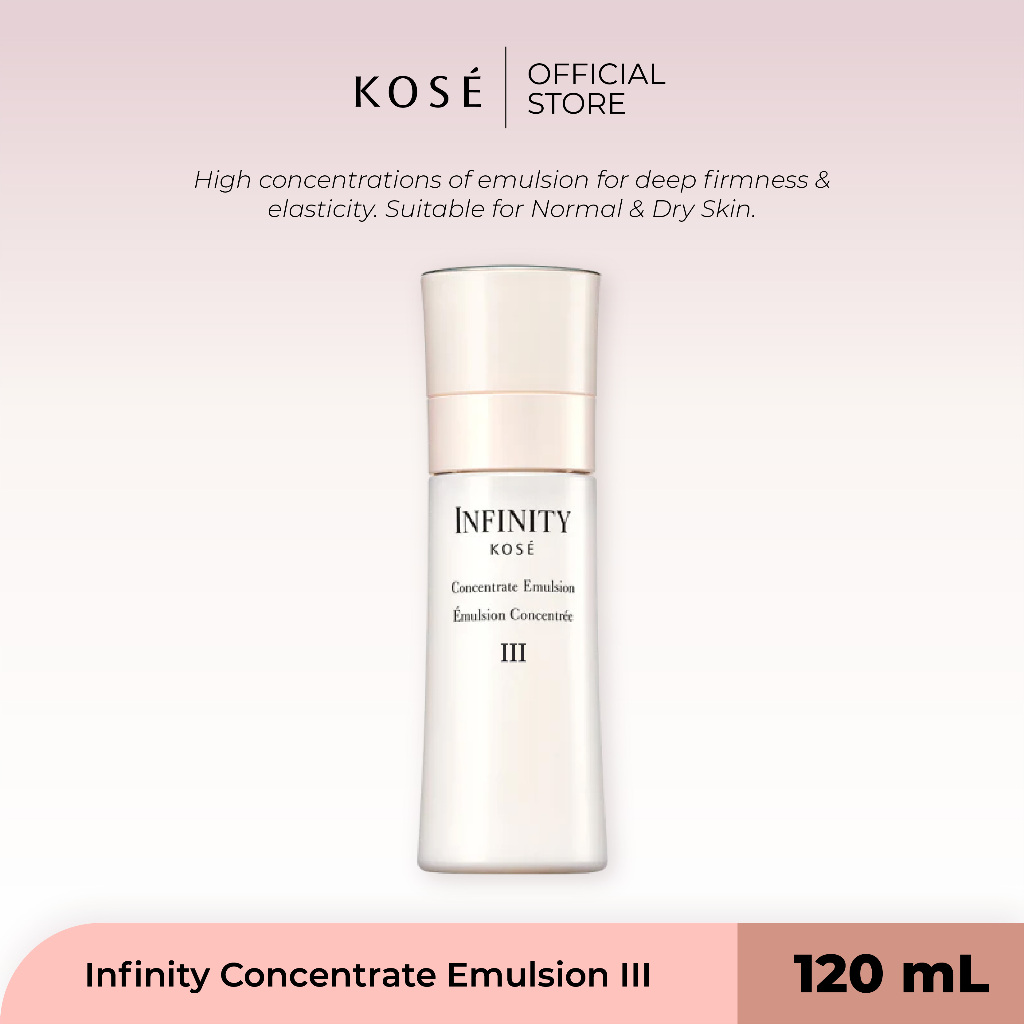 Jual KOSE Infinity Concentrate Emulsion III - 120ml | Shopee Indonesia