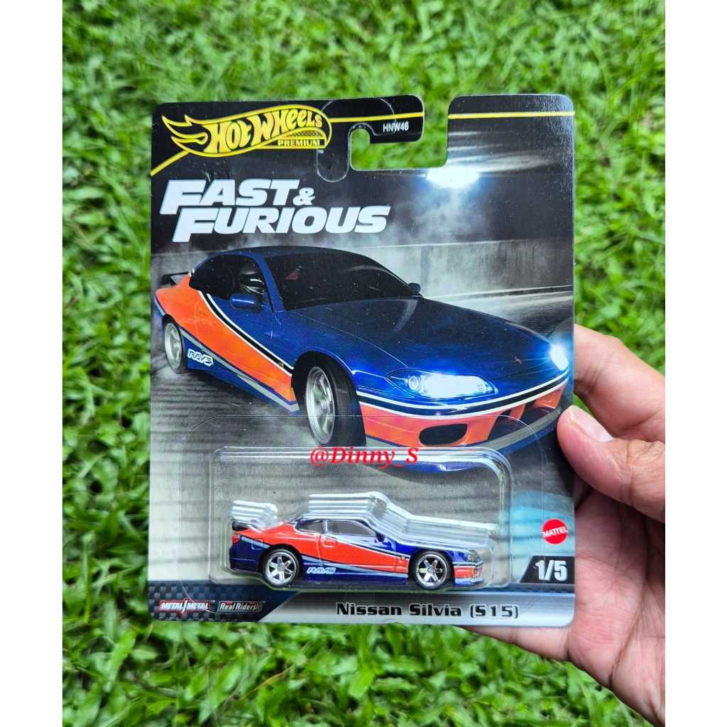 Jual Hot Wheels Premium Fast and Furious Nissan Silvia (S15) Monalisa ...