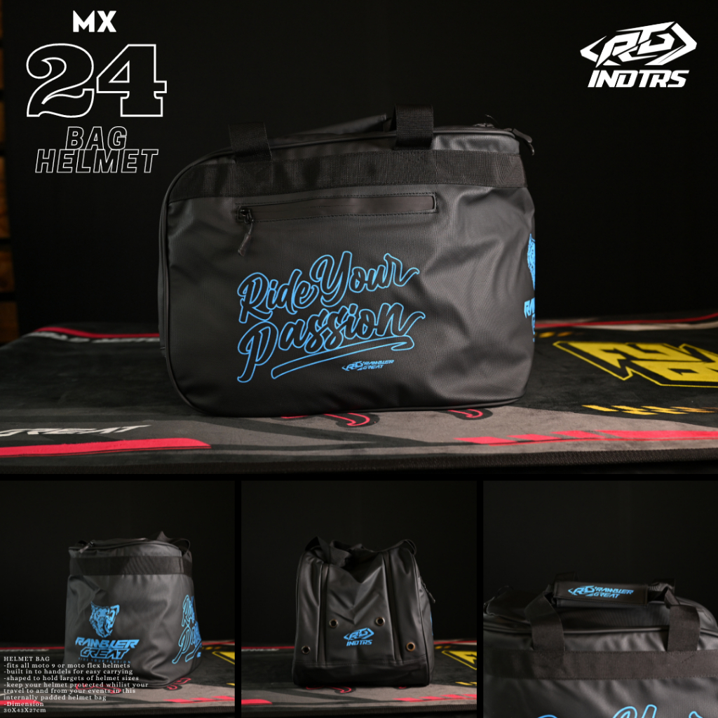 Jual TAS HELM UNIVERSAL RAMBLER GREAT / COVER HELM WATERPROF / TAS HELM ...