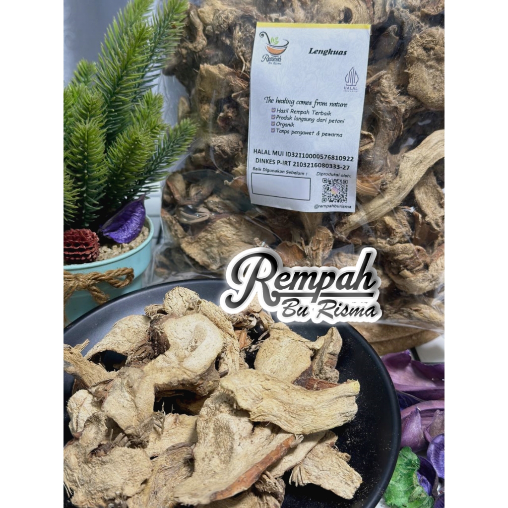 Jual Lengkuas / Laos Kering Iris 1 Kg - Rempah Bu Risma | Shopee Indonesia