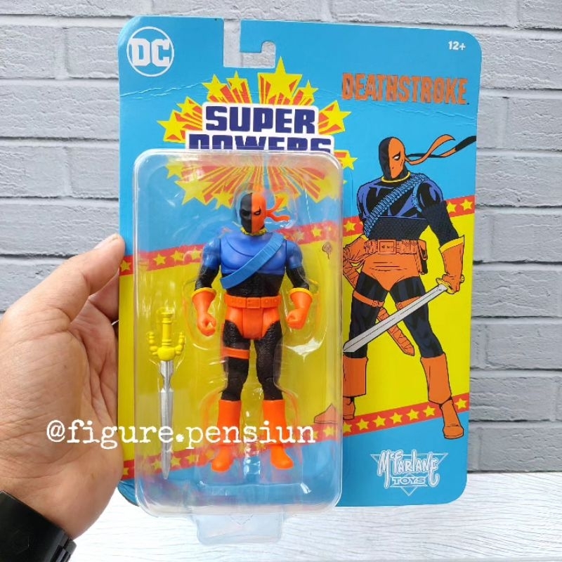Jual DC MCFARLANE TOYS SUPER POWERS DEATHSTROKE RETRO CLASSIC ACTION FIGURE | Shopee Indonesia