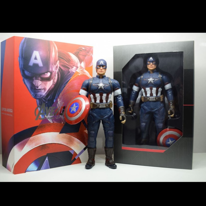 Jual Koleksi Mainan Captain America Marvel / Figurine Series A27 ...