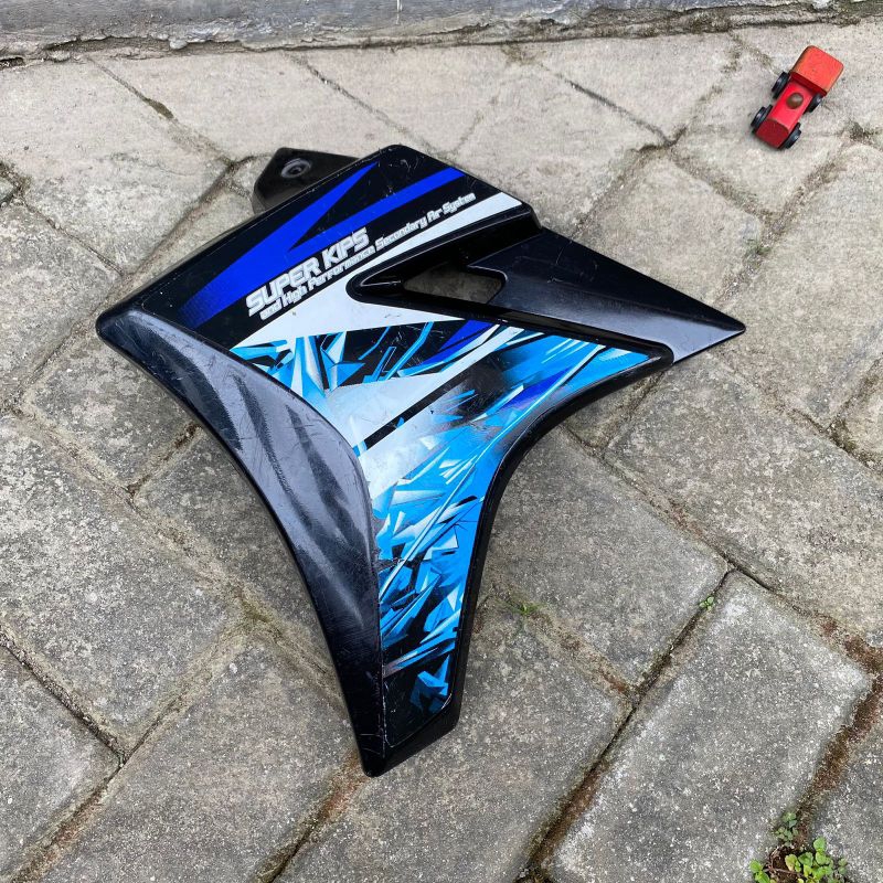 Jual sayap tangki cover tangki kiri kawasaki ninja r ninja ss original ...