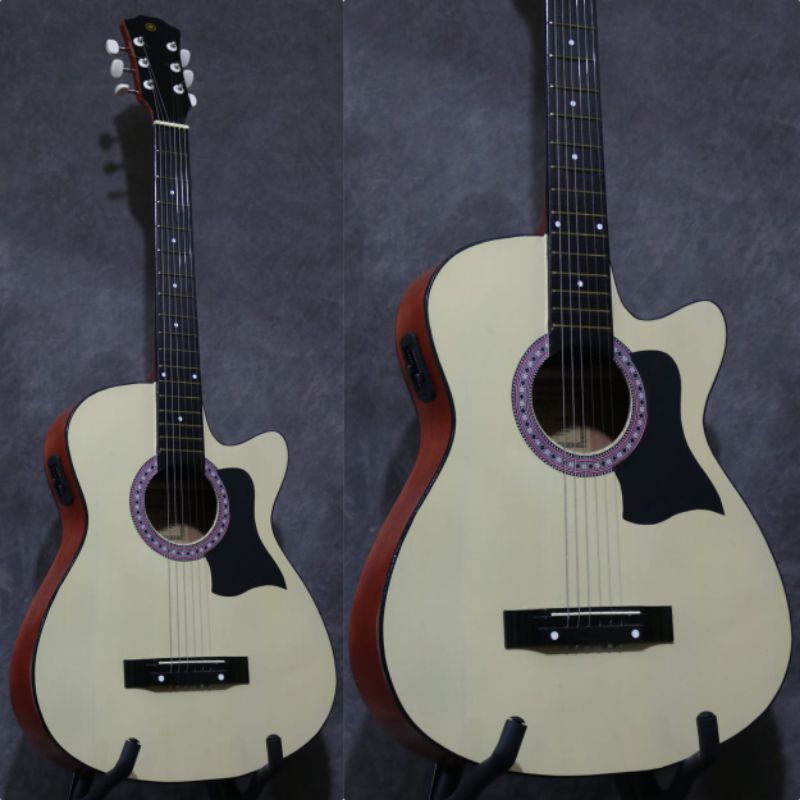 Jual gitar akustik elektrik siap pakai | Shopee Indonesia